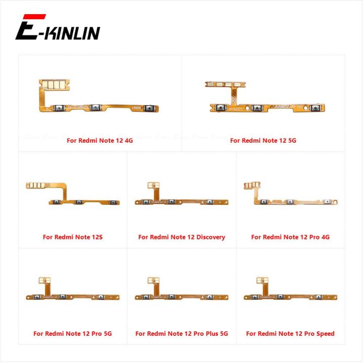 Switch Power ON OFF Button Flex Cable Ribbon For XiaoMi Redmi Note 12S ...