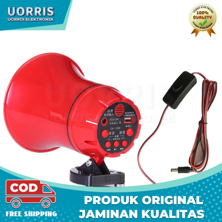 Toa Megaphone Pengeras Suara CA-130HTU Bluetooth Megaphone Toa ...