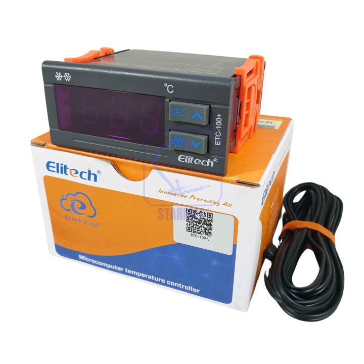 Thermostat Digital ETC-100+ Elitech Temperature Controller Original Elitech | Lazada Indonesia