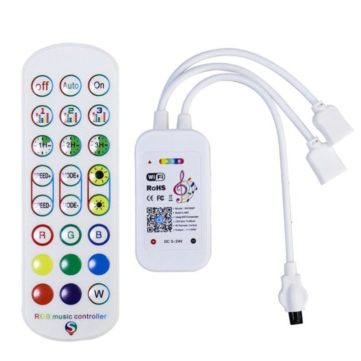 Tuya WiFi RGB Controller for LED Strip Light 3528 2835 5050 RGB ...