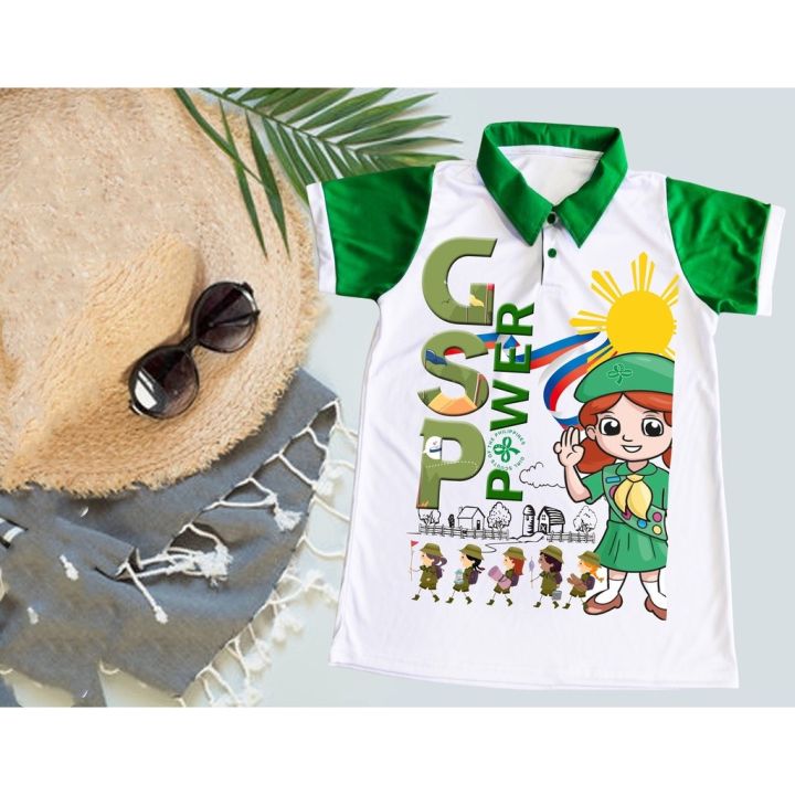 Gsp Adult (emerald Green) Polo Shirt Unisex Polo Teacher Uniforms Women ...