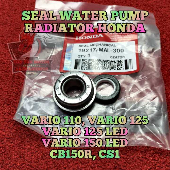 SEAL WATERPUMP RADIATOR KUALITAS ASLI ORIGINAL HONDA AHM VARIO 110 , VARIO 125 , VARIO 125LED ...