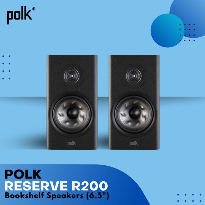 Polk Audio Reserve R200 Bookshelf Speakers (black) Polk R200 | Lazada PH