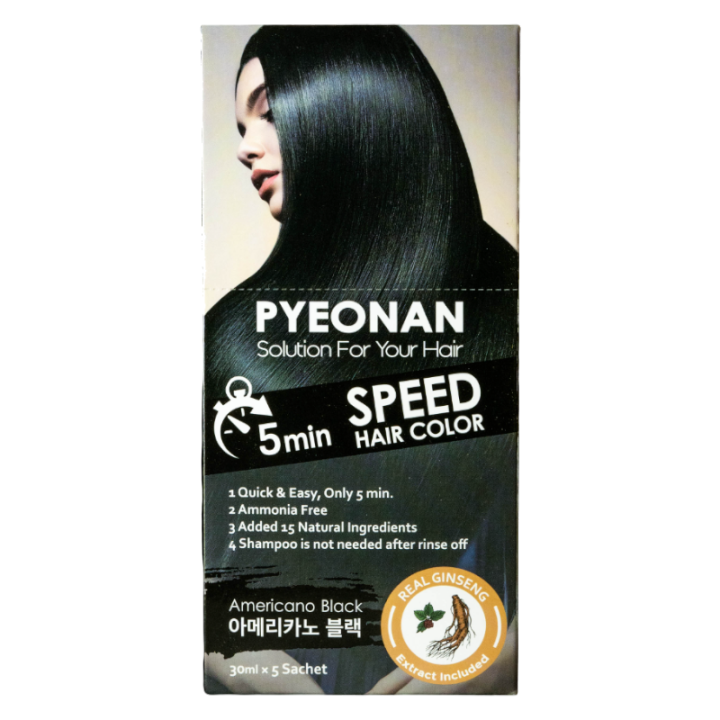 Pyeonan 5-Minute Speed Hair Dye: A Gentle and Efficient Solution for ...