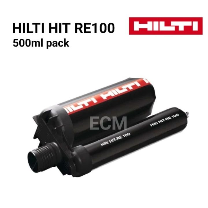 HILTI HIT RE100 (500ML) High Performance Injectable Epoxy Mortar for ...