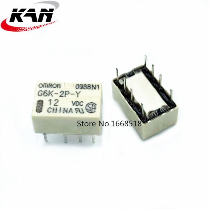 รีเลย์ Omron 20ชิ้น/ล็อต G6K-2P-Y-3V/5V/12/24DC 5VDC 3VDC 1A 8Pin 24VDC | Lazada.co.th