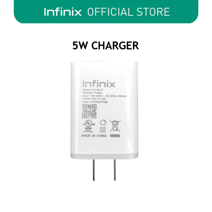 Infinix 5W Fast Charger | Lazada PH