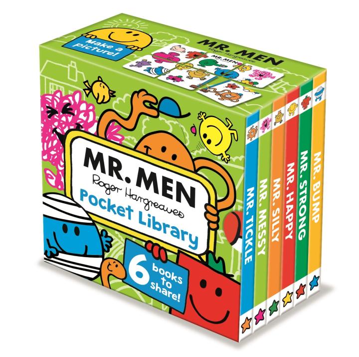 หนังสืออังกฤษใหม่ Mr. Men: Pocket Library (Board Book) [Hardcover ...