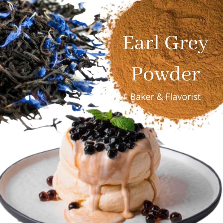 Earl grey tea leaves powder 100g 格雷伯爵茶 茶叶粉 british euro instant 80% ...