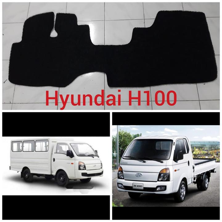 Hyundai H100 nomad rubber car mat with piping Hyundai H100 shuttle van ...
