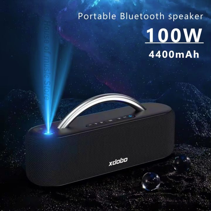 XDOBO Star 100W Loud Deep Bass Portable Outdoor Wireless Bluetooth ...