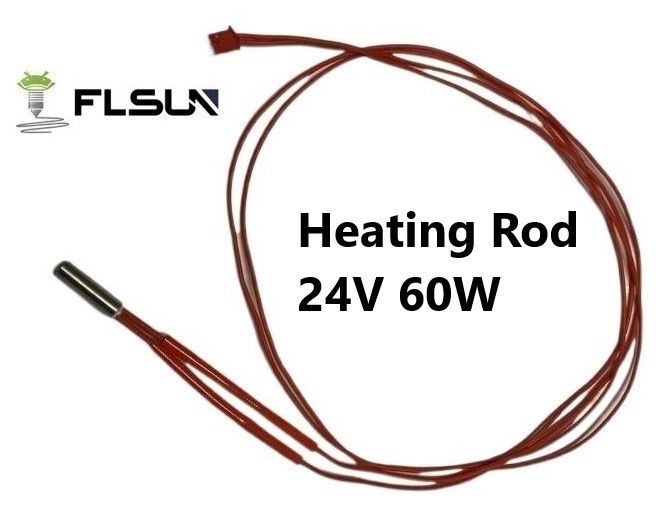 Dây gia nhiệt đầu đùn Heating Rod 24V 60W cho máy in 3d Delta FLSUN ...