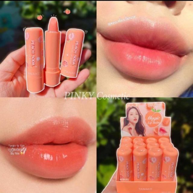Tanako Peach Soda Magic Lip Balm | Lazada