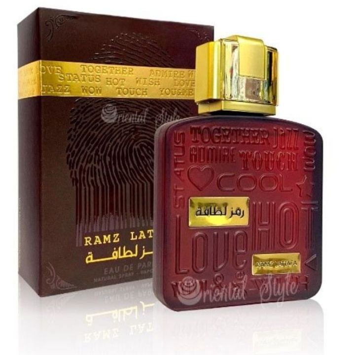 Ramz Lattafa gold 100ml edp perfume for women by lattafa from dubai ...