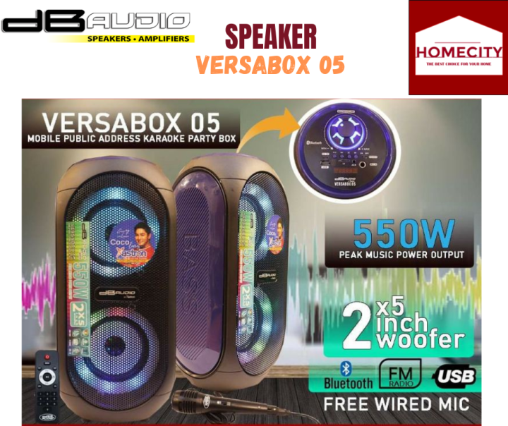 DB AUDIO SPEAKER VERSABOX 05 | Lazada PH