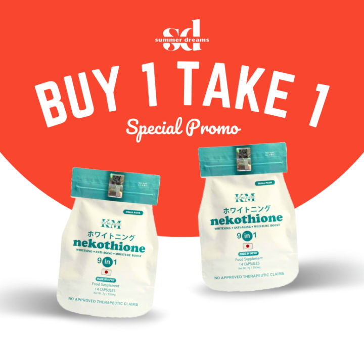BUY 1 TAKE 1 NEKOTHIONE 9 in 1 Neko by Kath Melendez Skin Whitening ...
