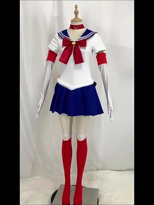 Sailor moon cos Clothing Pretty Girl Warrior Water Ice Moon Clothes ...