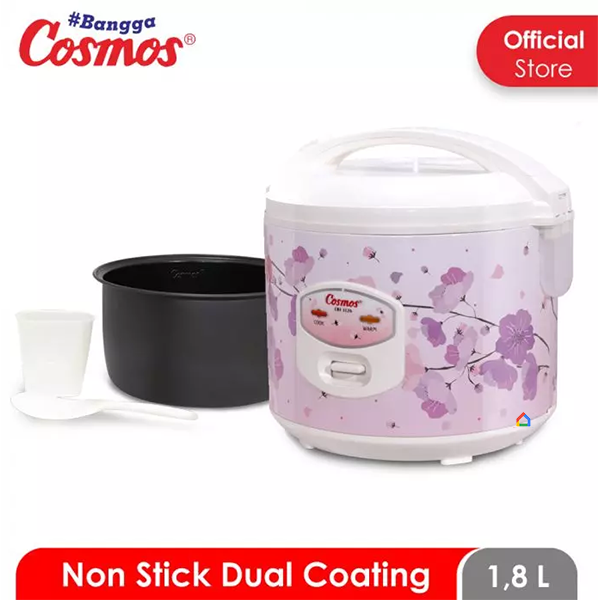 Magic Com Cosmos CRJ 3126 Anti Lengket / Rice Cooker Cosmos CRJ3126 ...