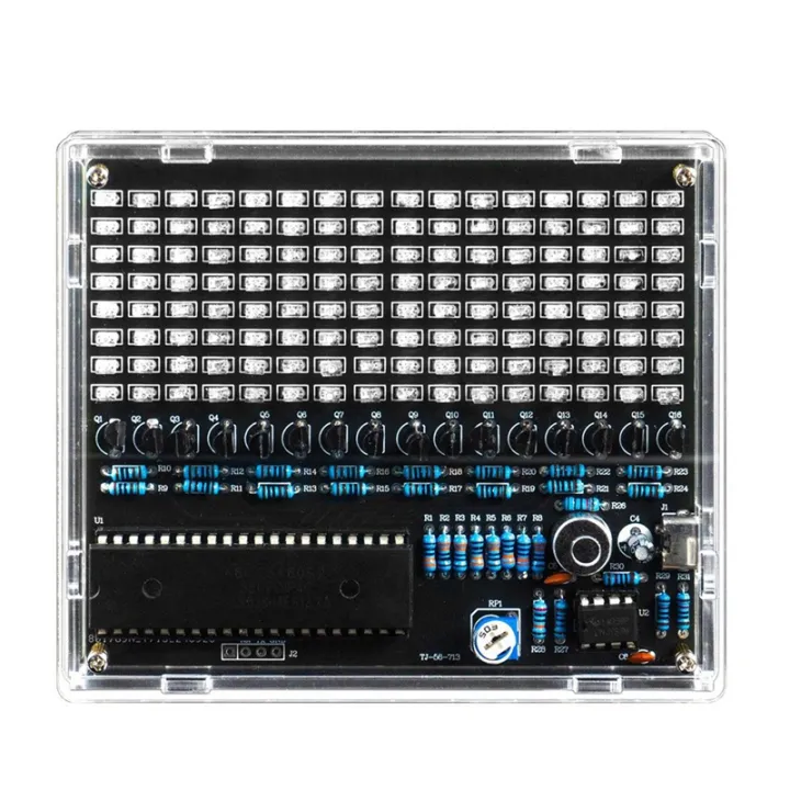 DIY Sound Control LED Music Electronic Kits Audio Frequency Display PCB ...