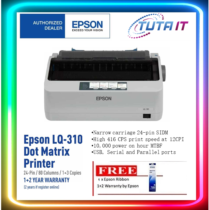 Epson LQ-310 /LQ310 Dot Matrix Printer | Lazada
