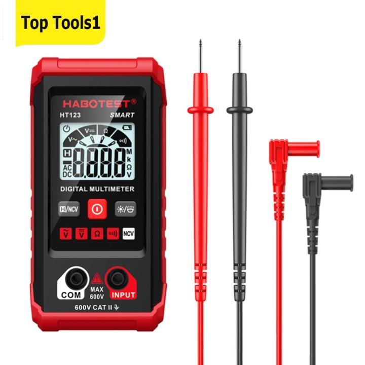 Intelligent Electrical Tester Auto-Ranging Voltage Resistance ...
