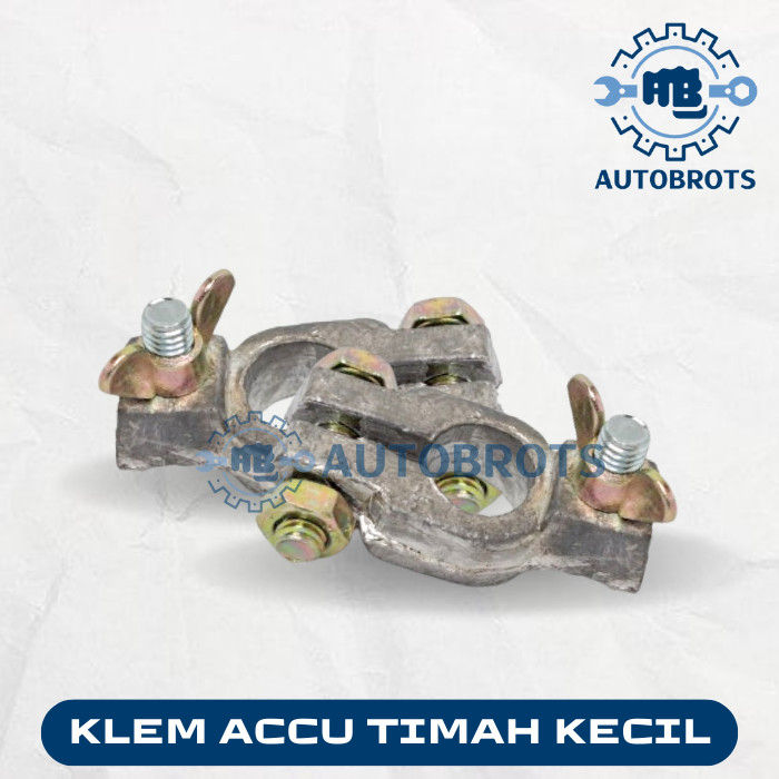 Kepala Klem Accu TIMAH Kecil / Aki Mobil Harga Set + - NS40 TIMAH ...