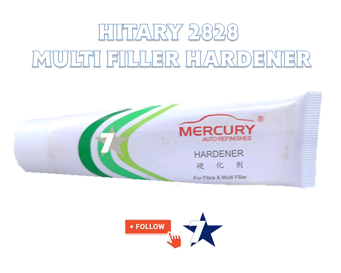 Mercury Hitary 2828 Multi Filler Poly Putty Hardener 40g Ubat Simen ...