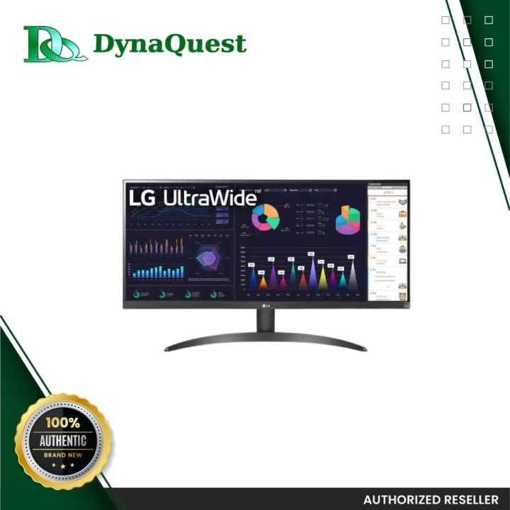 LG 29WQ500-B 29” Ultrawide IPS 100Hz FHD 5ms GTG HDR10 Monitor with AMD ...