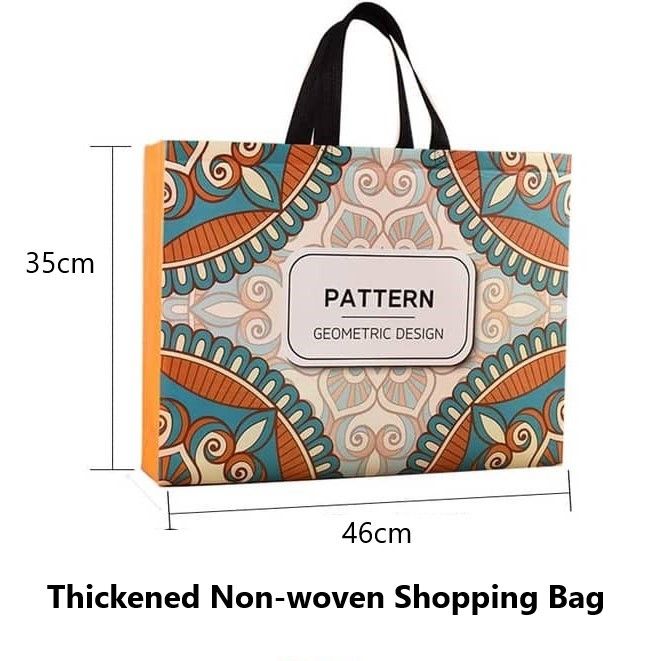 Reusable Printed Shopping Bag Eco-Friendly Foldable Shopping Hand Bag ...