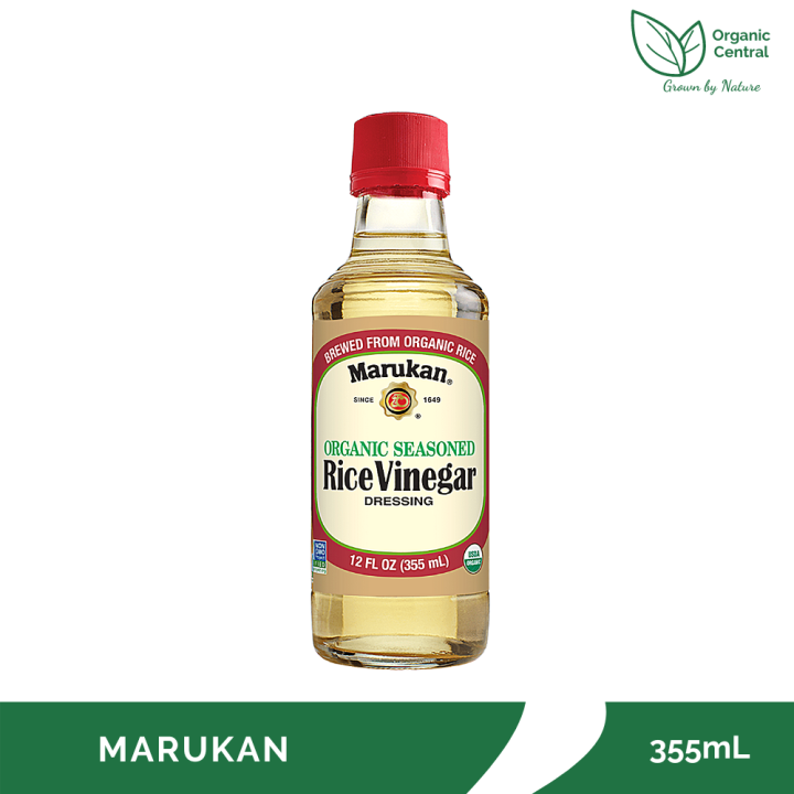 Marukan Organic Seasoned Rice Vinegar 355mL | Lazada PH
