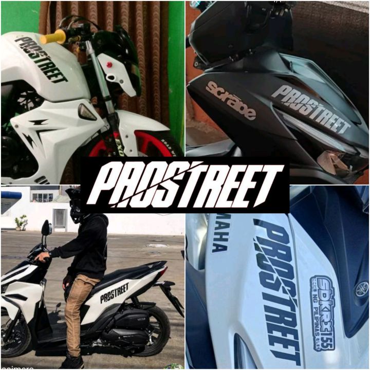 Pro street sticker decal for car and motorcycle sticker | Lazada PH