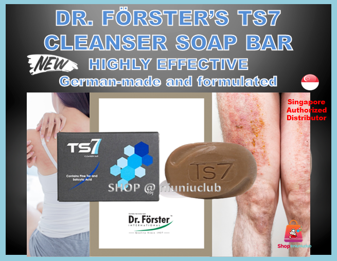 Eczema & Psoriasis Treatment Soap Anti-Inflammatory Cleanser Bar TS7 Dr Forster 75g anti ...