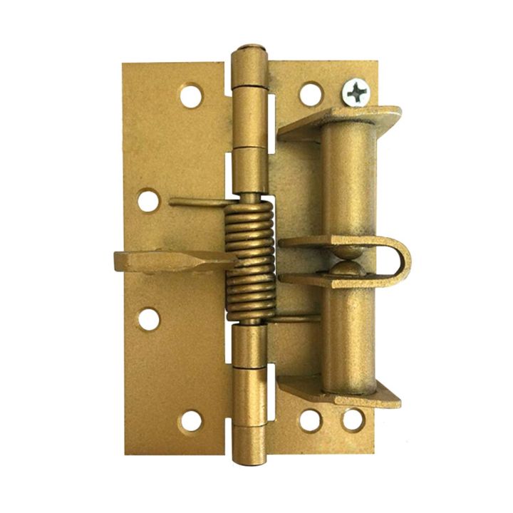 Spring Hinge for Automatic Self Closing Doors with 8 Screws ...