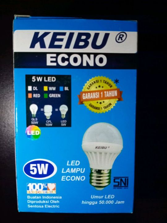 Lampu Keibu Econo 5 Watt LED | Lazada Indonesia