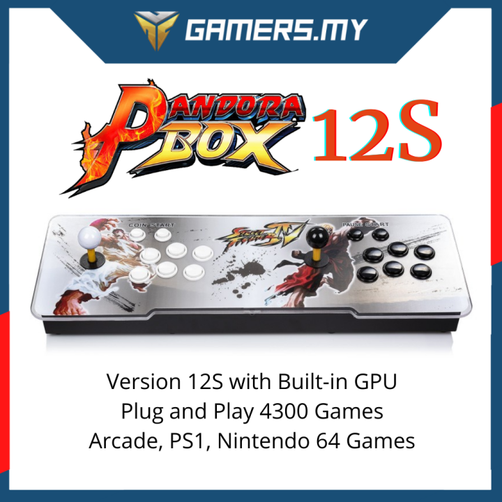8000 in 1 Pandoras Box Arcade Version 12S Video Game Console 2 Player ...