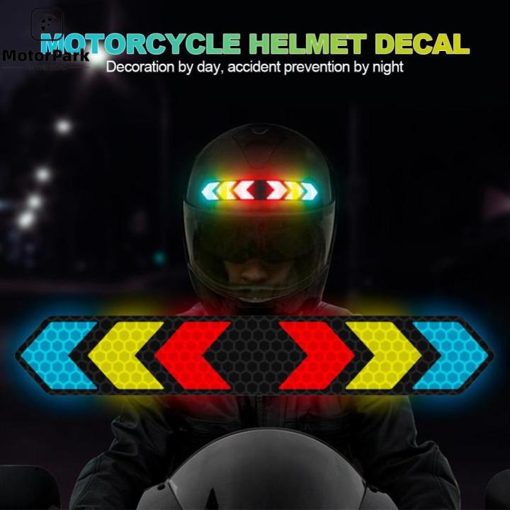 Bostar Reflective Creative Waterproof Glasses Motorcycle Helmet Decal ...
