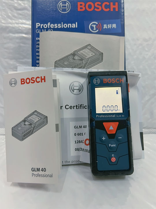 Bosch Laser Rangefinder 40 Meters High Precision GLM 40 Laser ...
