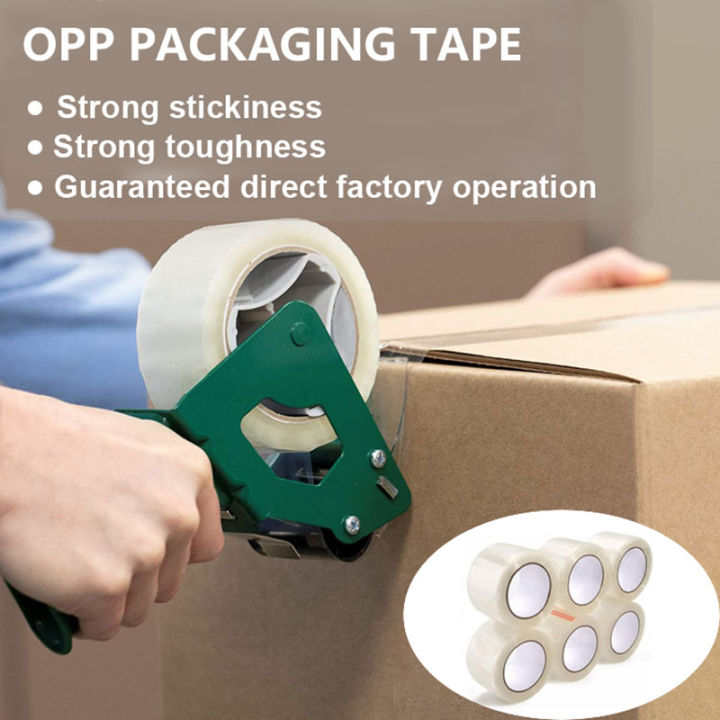 200M Adhesive Clear Box Carton Sealing Package Transparent Clear ...