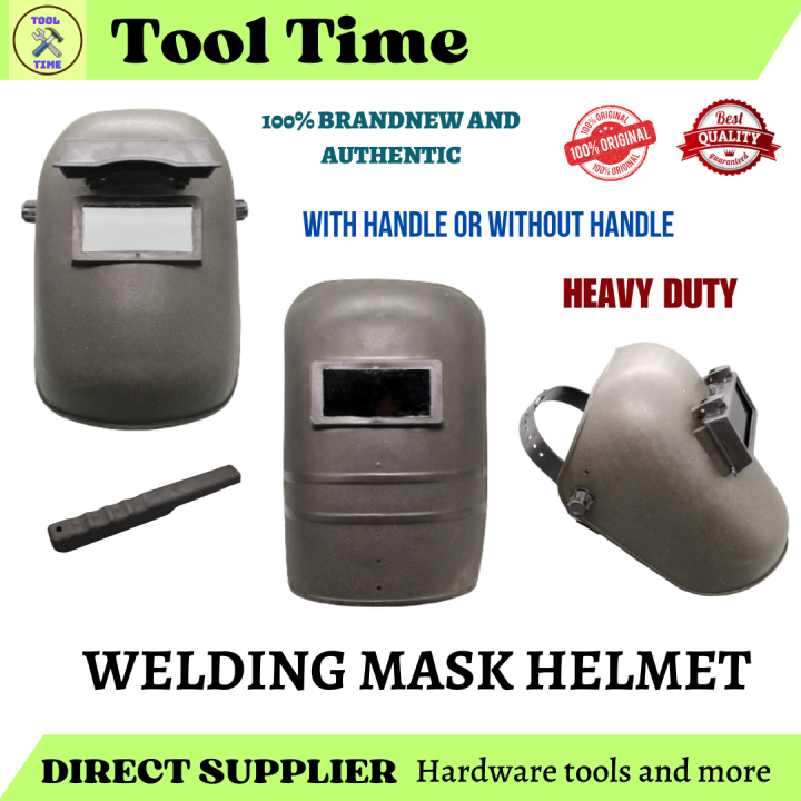 WELDING MASK HAT TYPE WITH NO HANDLE AND WELDING MASK WITH HANDLE ...