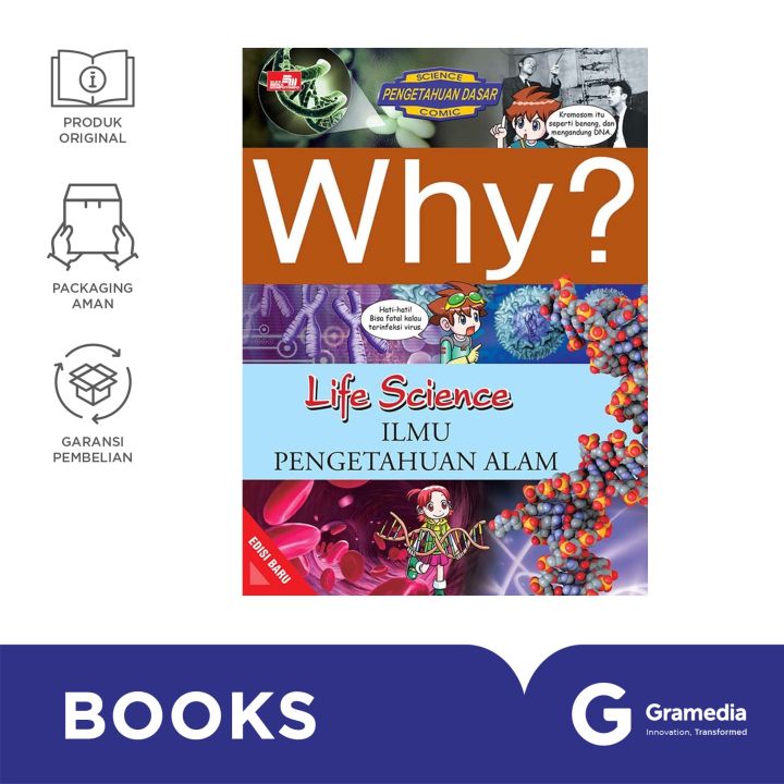 Buku Why? Life Science - Ilmu Pengetahuan Alam (Edisi Baru) | Lazada ...