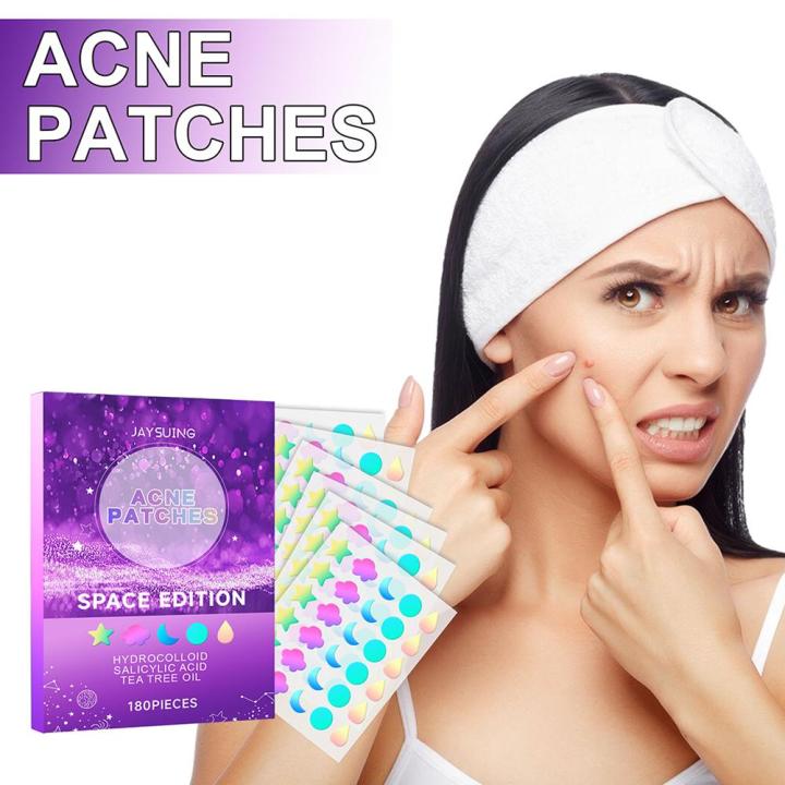 180 Colorful Acne Patches To Lighten Acne Scars And J5L3 Patches Cover ...