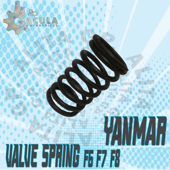 Valve Spring (PAIR) Yanmar F8 F7 F6 NT85 NT65 F4 F5 Water Cooled Diesel ...