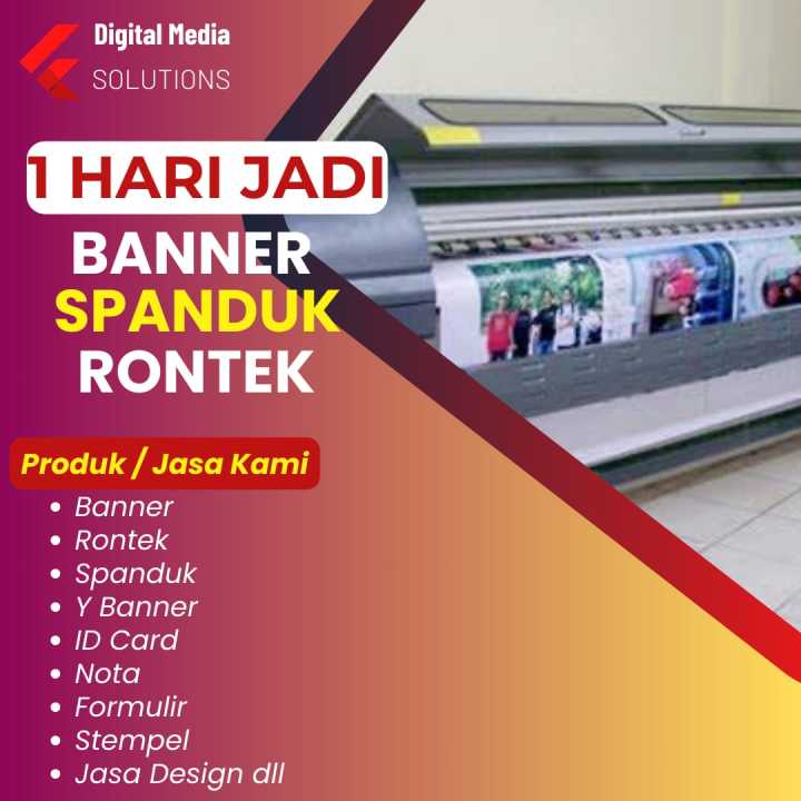 CETAK SPANDUK / BANNER / BACKDROP / BACKGROUND / RONTEK / BALIHO ...