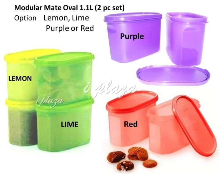Tupperware Modular Mate Oval Set 1.1 L | Lazada