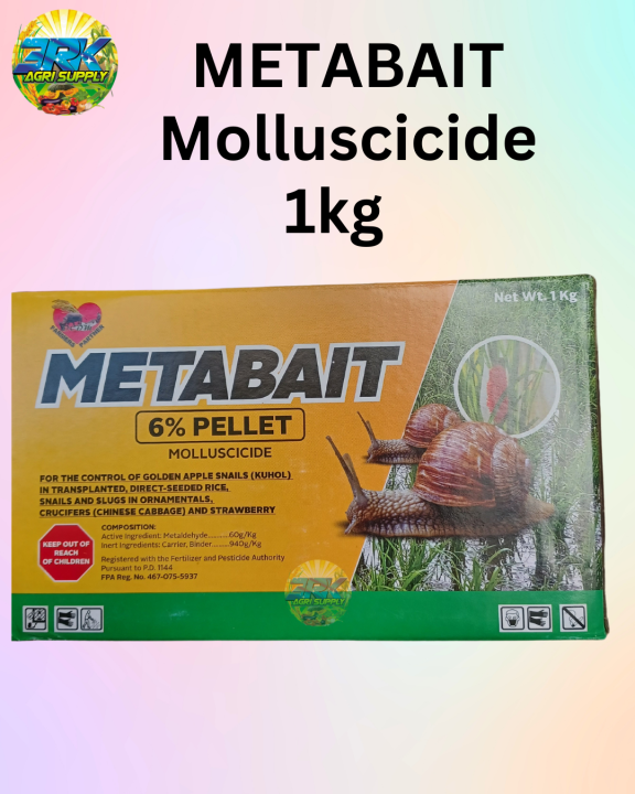 Metabait 6% Pellet Molluscide 1kg | Lazada PH