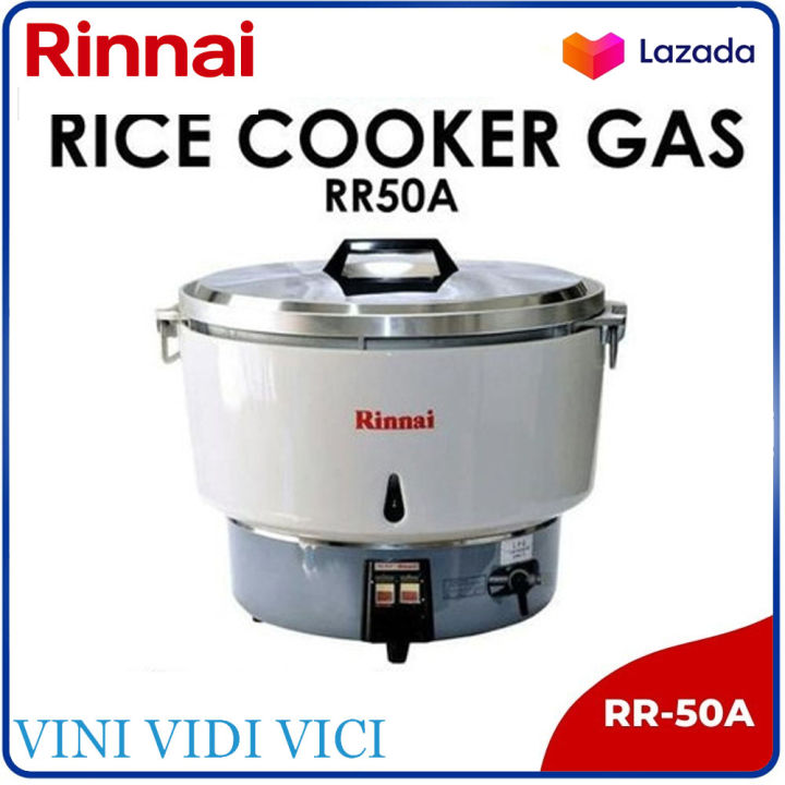 RICE COOKER GAS RINNAI RR 50A TAIWAN Kapasitas 9 liter | Lazada Indonesia