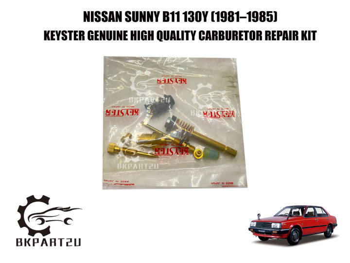 Nissan Sunny B11 130y Pulsar N13 (1981–1985) Carburetor Repair Kit Made ...