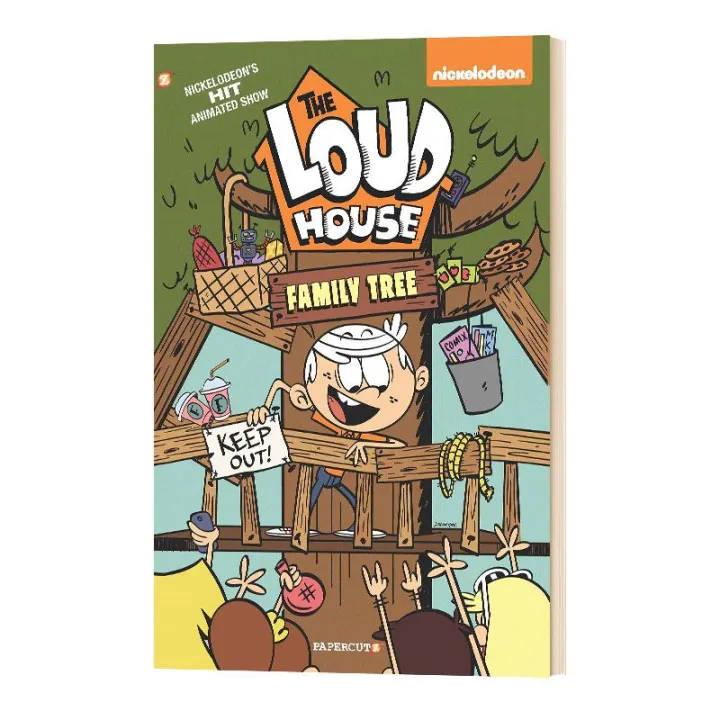 The loud house #4 family tree noisy family 4 genealogy English original ...