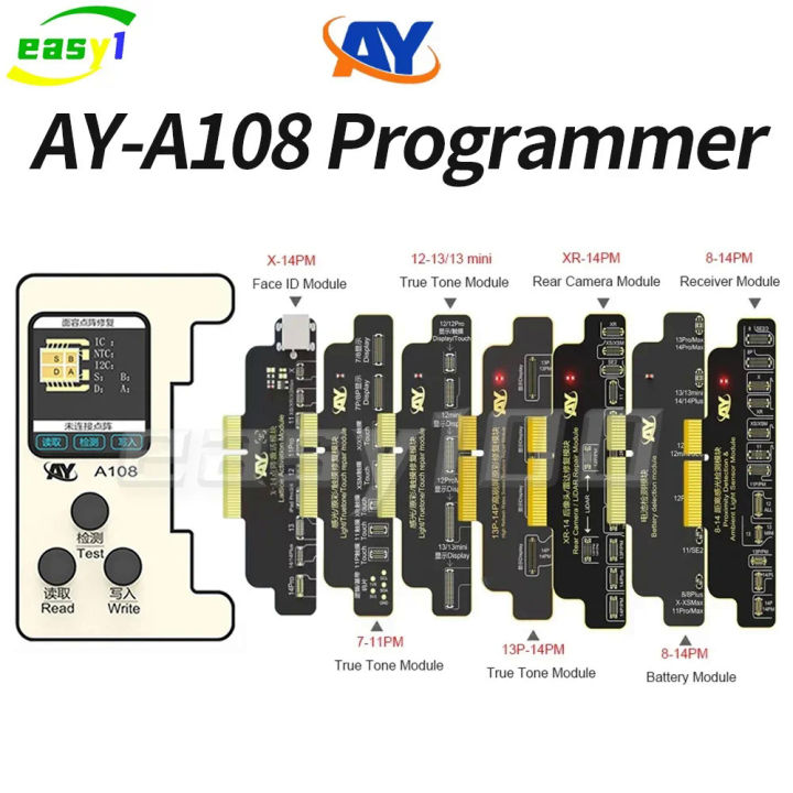 AY A108 Programmer สำหรับ X-14 Pro Max Face ID Flex Dot Projector ...