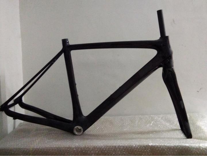 Full carbon fiber 700C road bike frame UD cloth BB68 five-way ...